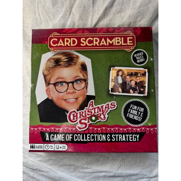Aquarius Entertainment | Toys | Card Scramble A Christmas Story A Game ...